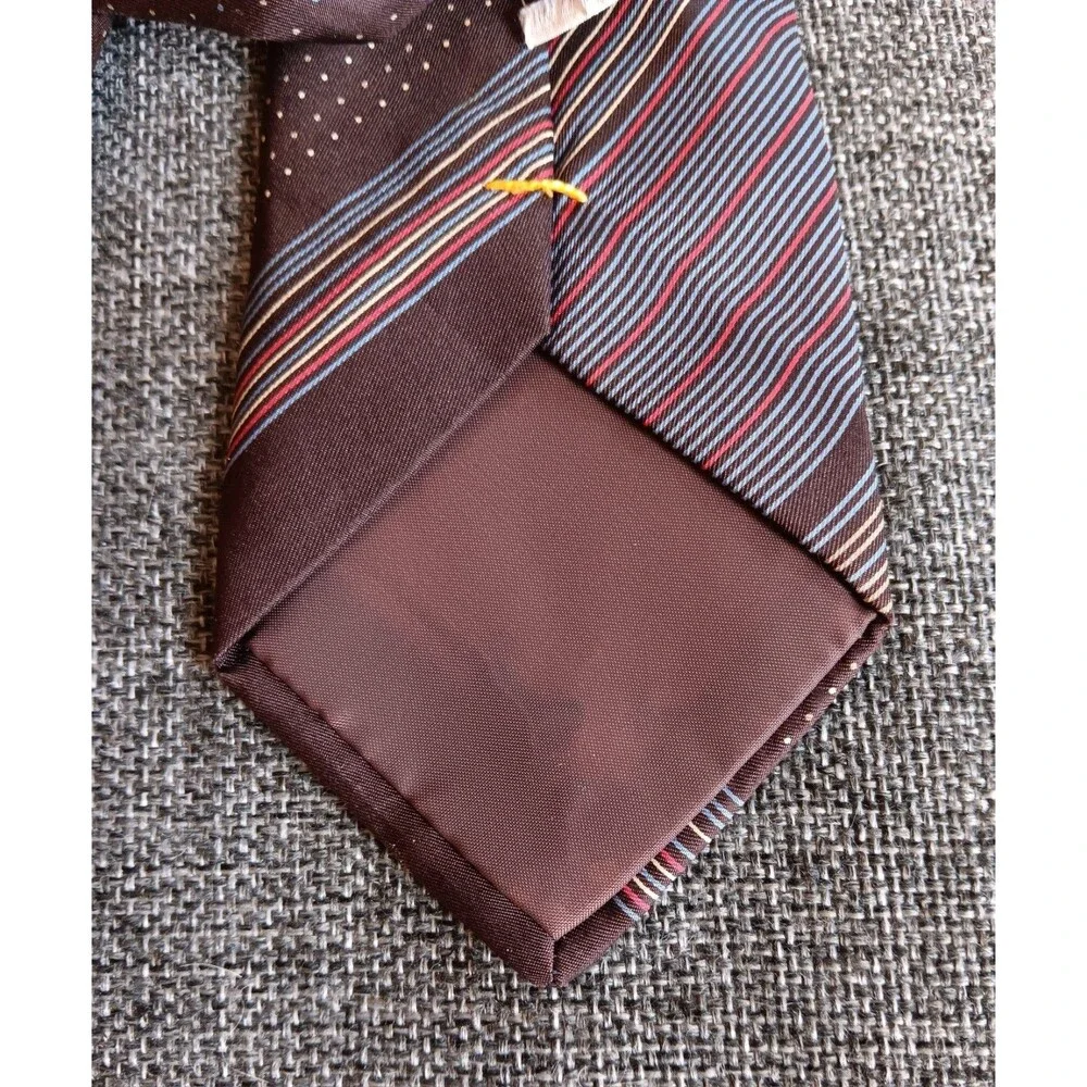 Di Mitri | Accessories | Tie 7s 80s 90s Y2k Mens Di Mitri Brown Blue ...